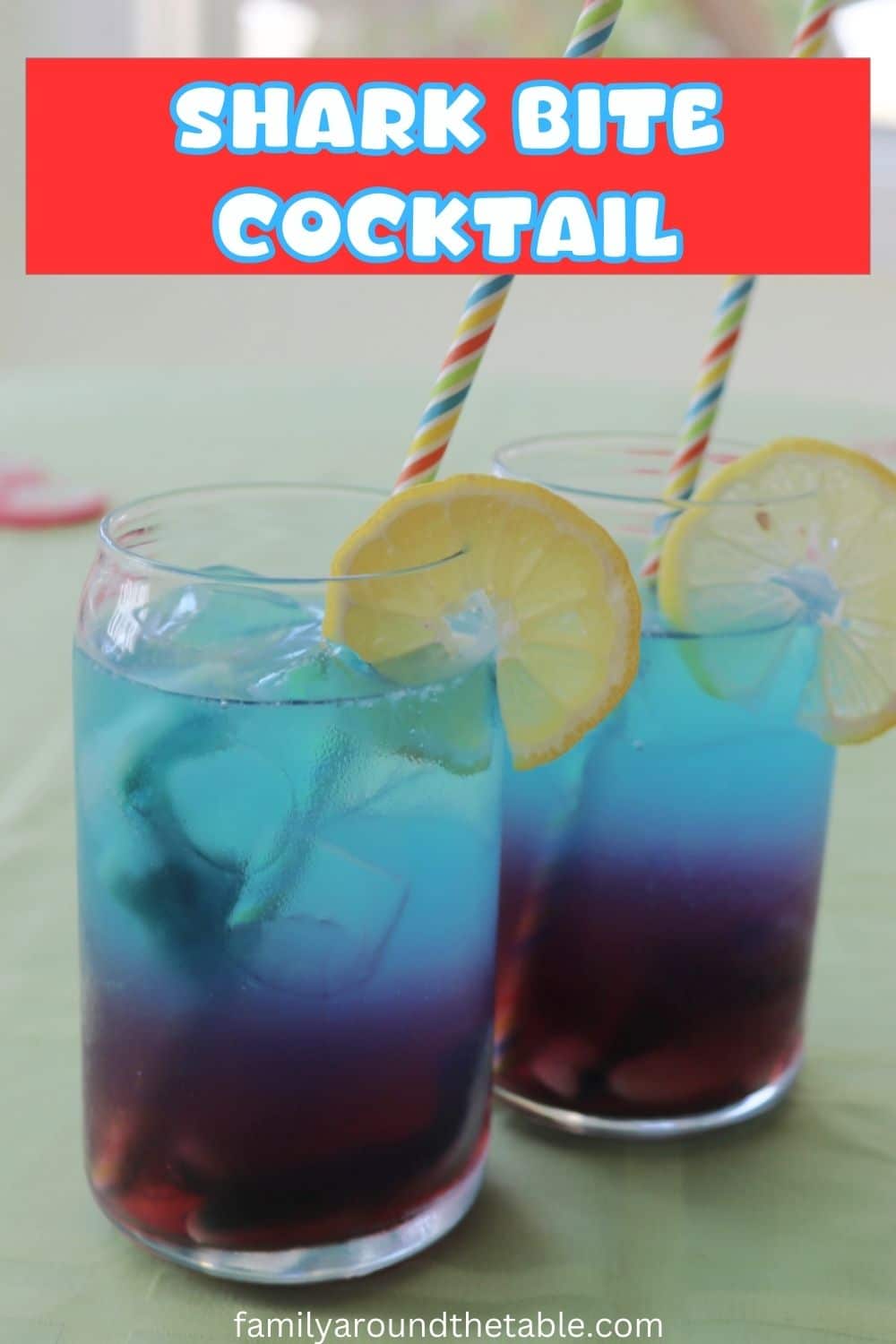 Shark Bite Drink Recipe | A Fun Summer Cocktail
