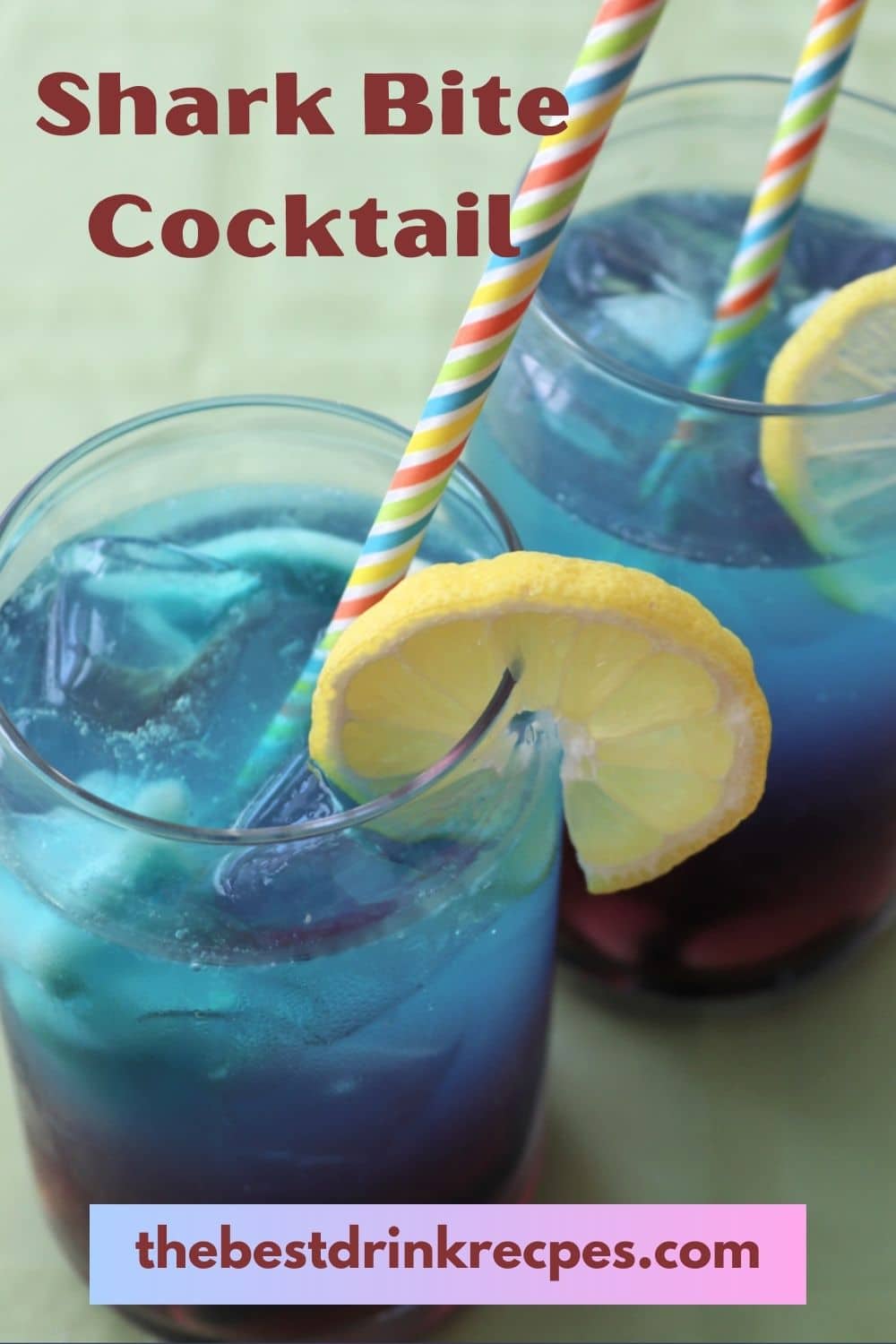 Shark Bite Drink Recipe | A Fun Summer Cocktail